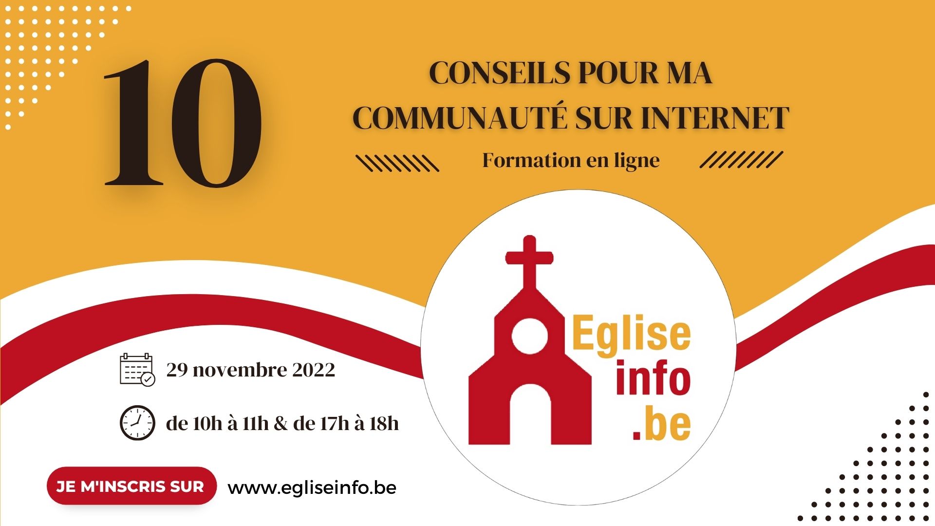 Webinaires de formation Internet - Egliseinfo.be